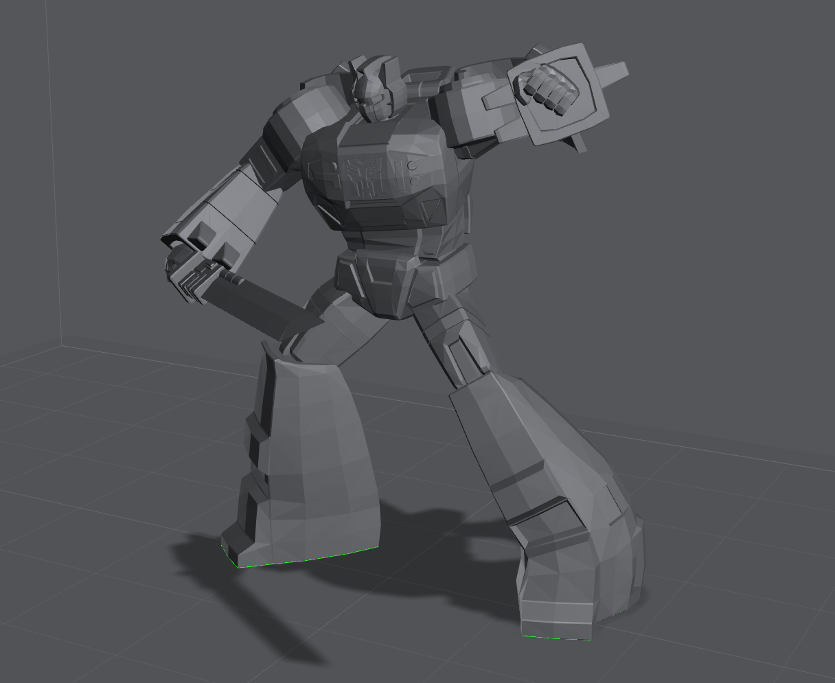 STL file Transformers nanobots: Dinobot Grimlock・3D printer model to download・Cults
